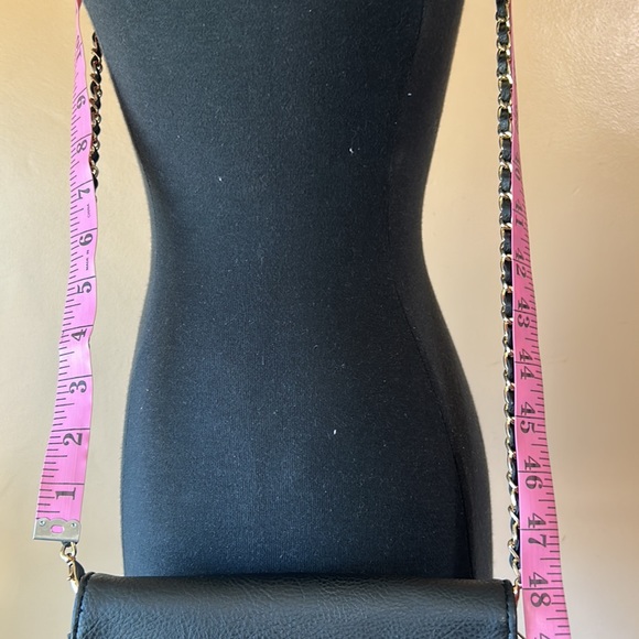 bebe | Bags | Bebe Lara Small Leather Crossbody Bag Black | Poshmark